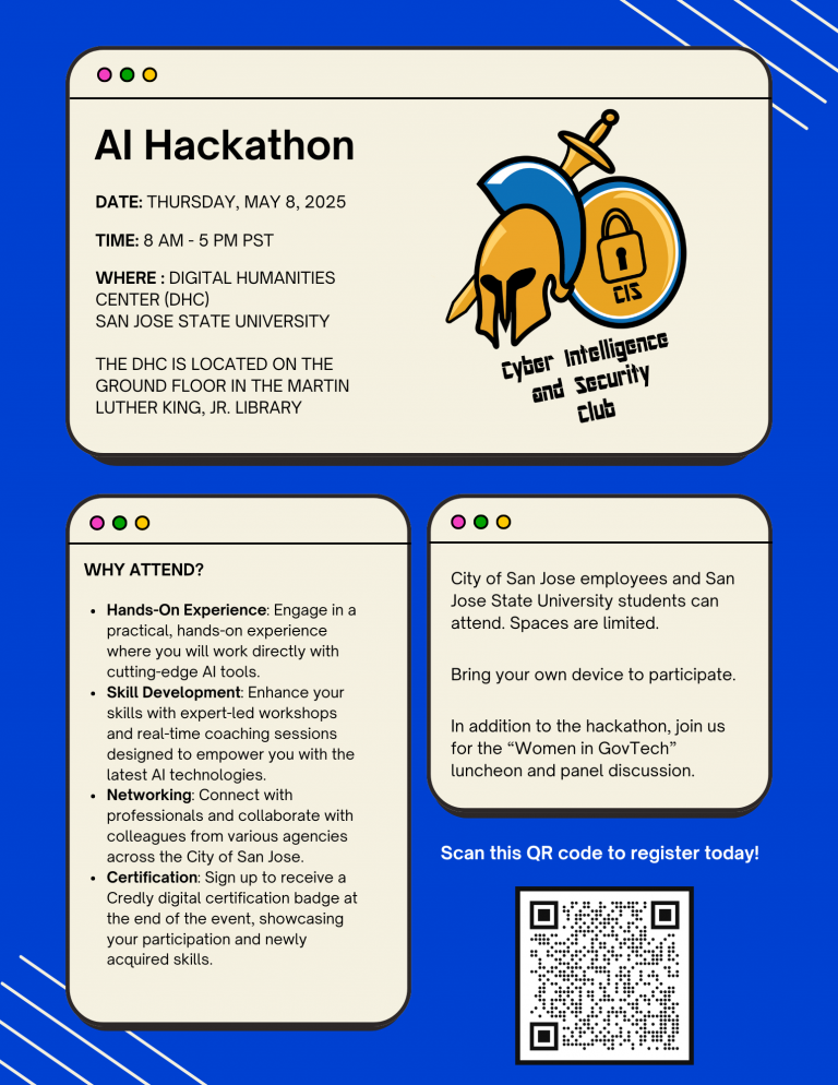 5/8/2025 AI Hackathon for Public Sector: Accelerating San Jose’s AI ...